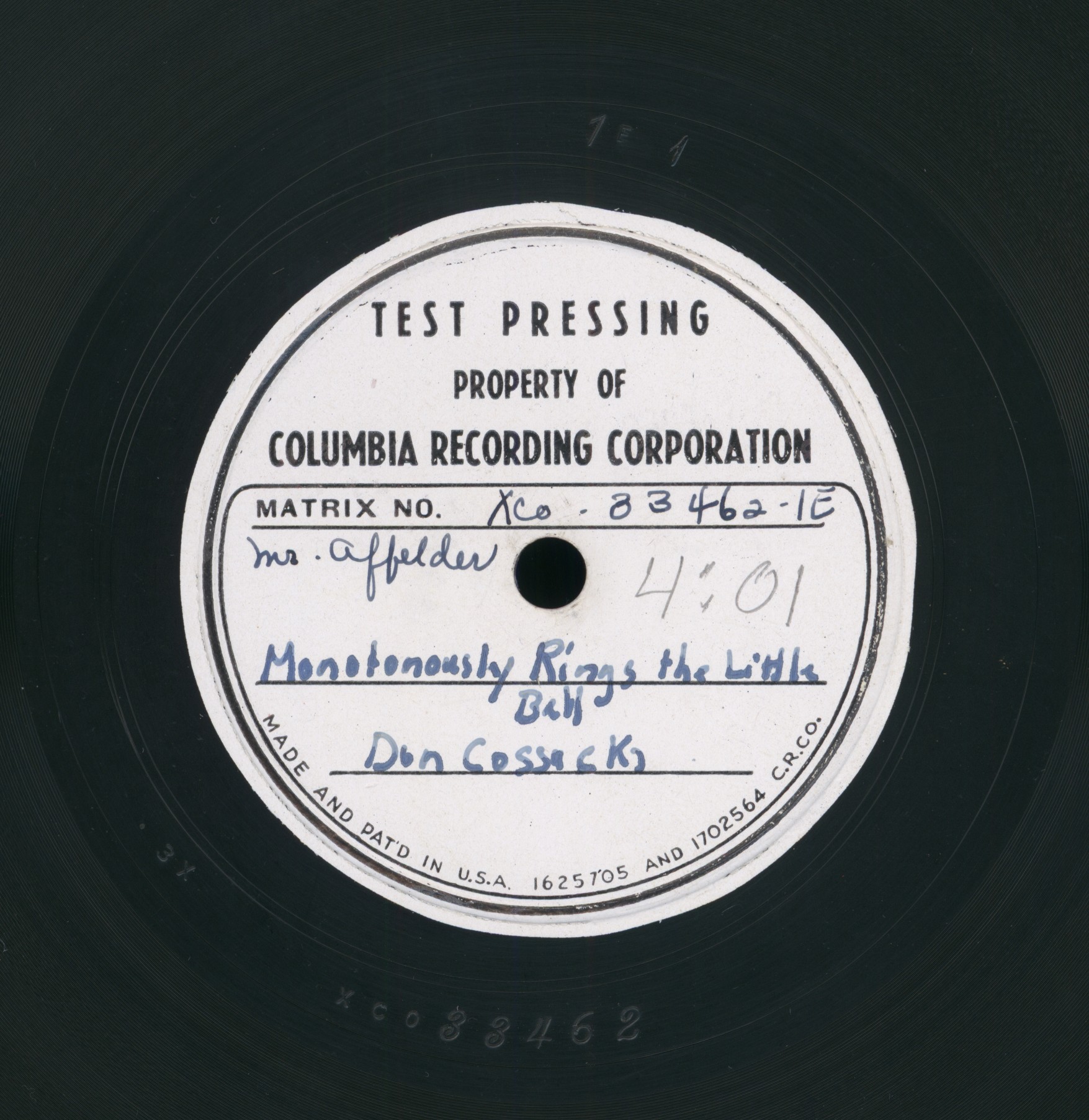 Monotonously rings the little bell (Однозвучно гремит колокольчик ...