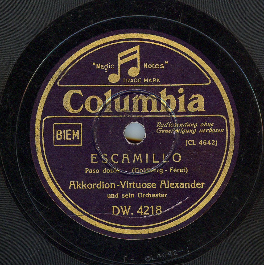 Escamillo, pasodoble