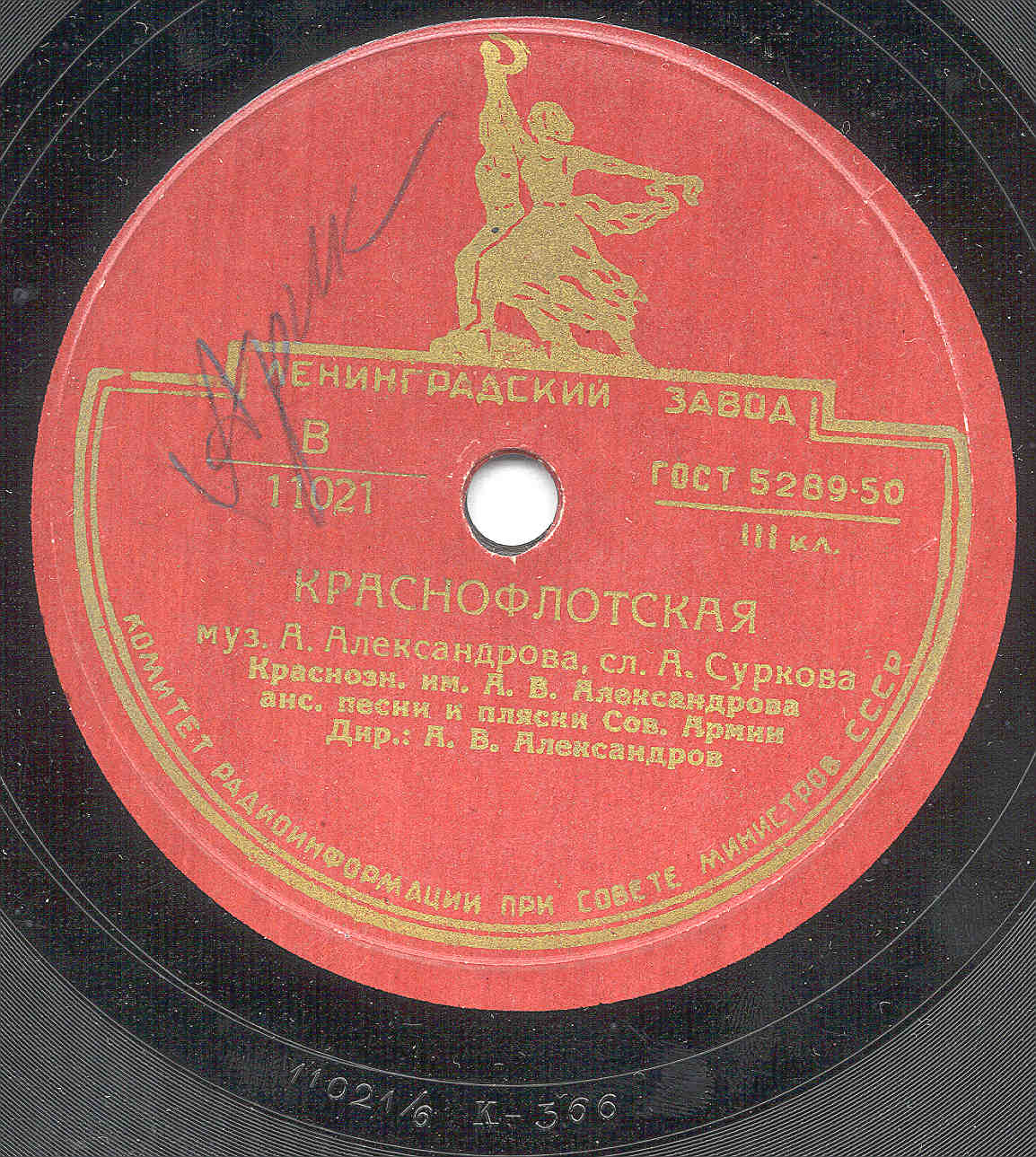 Red Fleet Song (Краснофлотская)