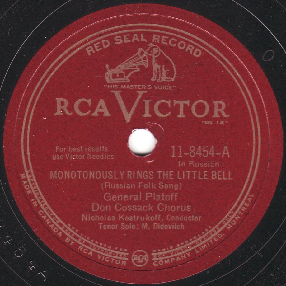 Monotonously rings the little bell (Однозвучно гремит колокольчик ...