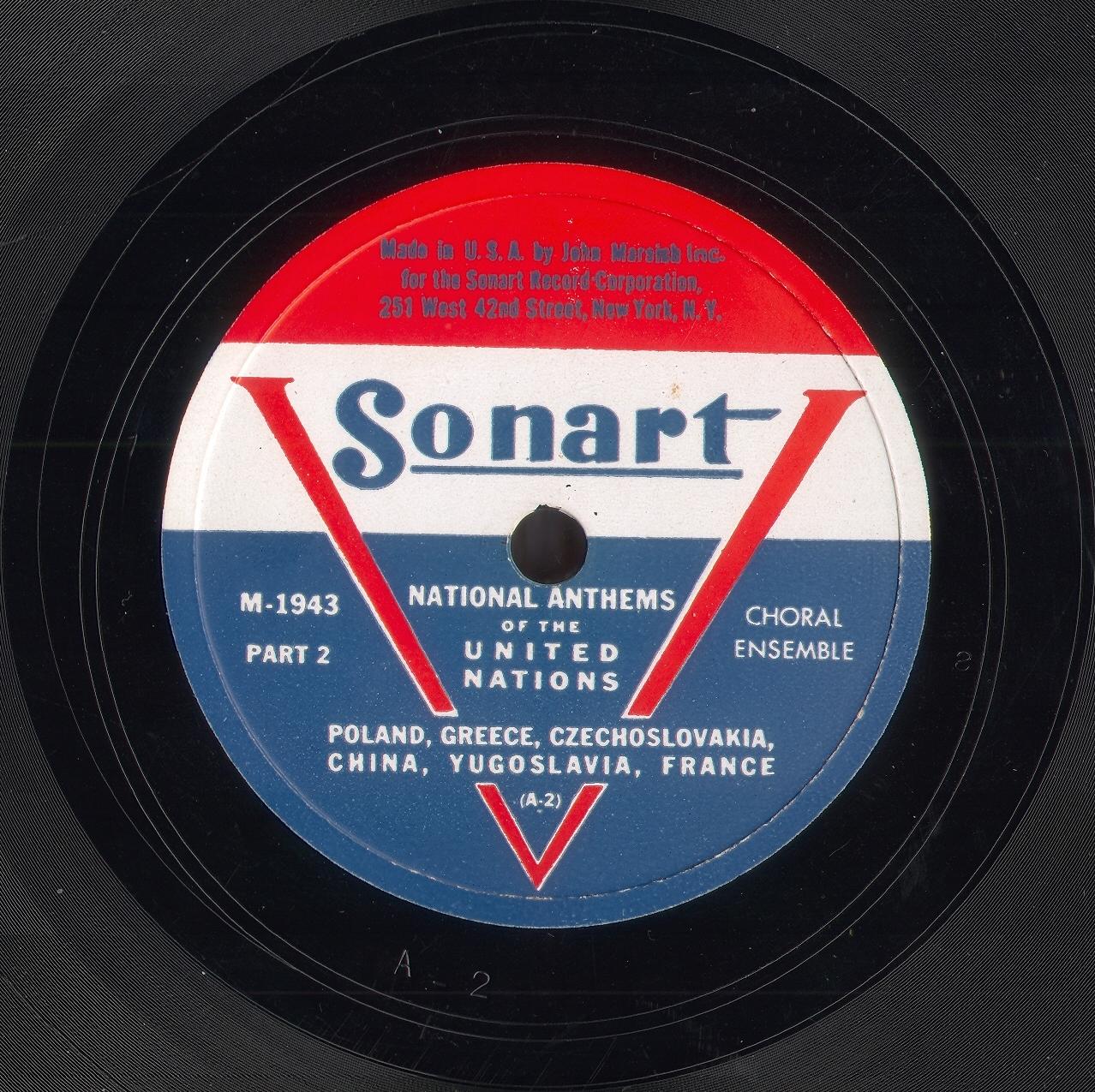 Anthems of the United Nations: Poland, Greece, Czechoslovakia, China ...