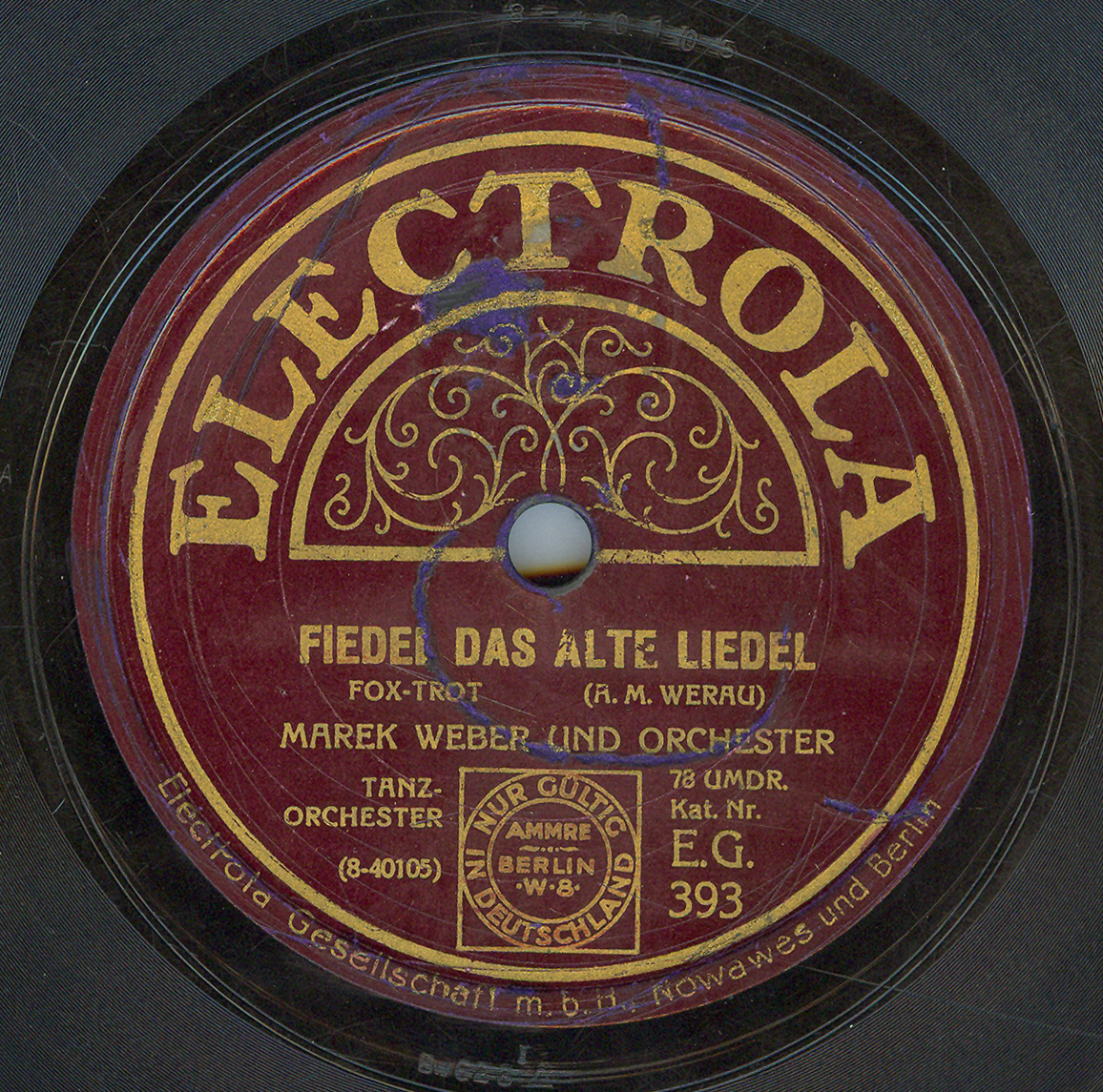 Fiedel das alte Liedel, foxtrot