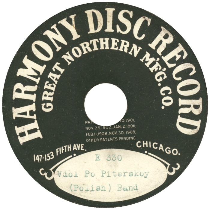 Harmony Disc Record